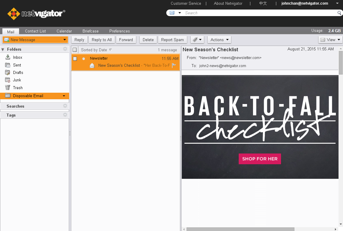 Netvigator | NETVIGATOR Email Service